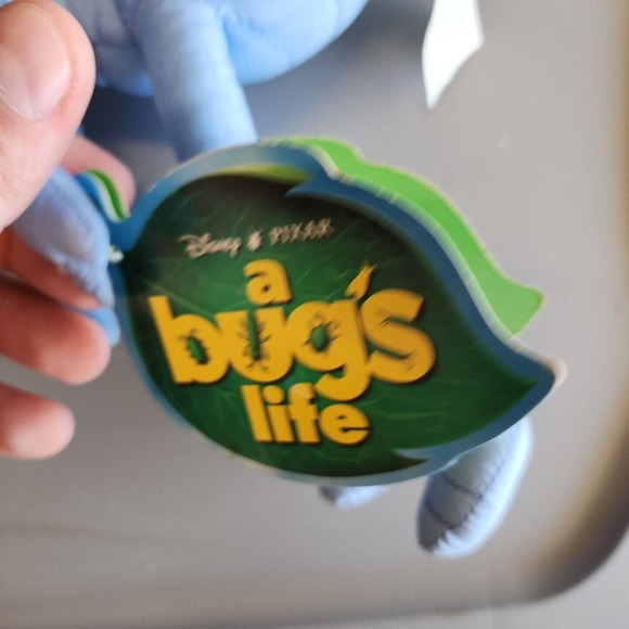 Disney | Toys | Disney Store Bugs Life Soft Blue Flik Ant 5 Plush Wet N ...